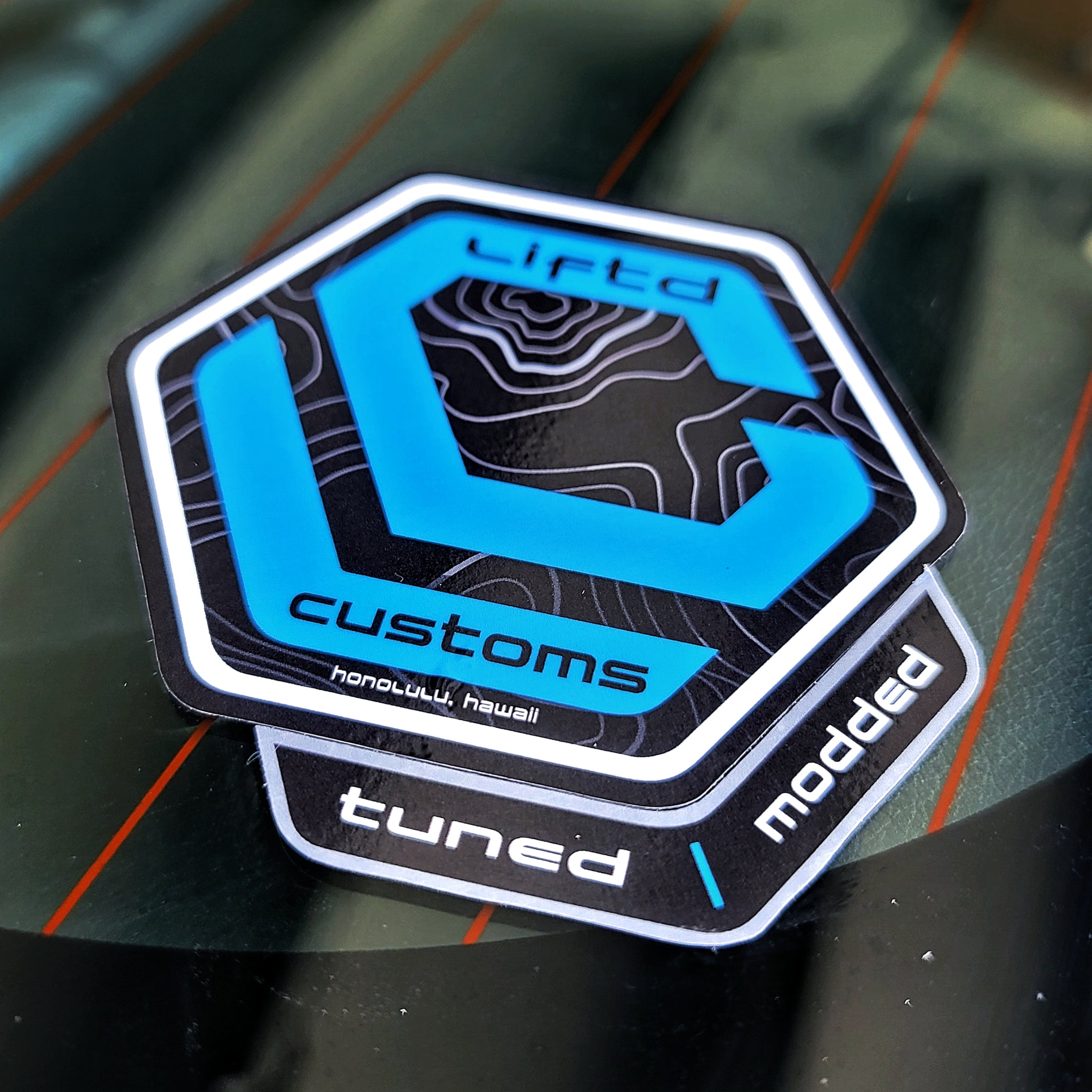 LIFTd Customs Stickers